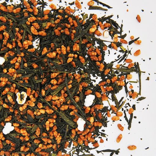 Genmaïcha Sencha BIO - Thé Bon Thé Bio - riz et maïs soufflé